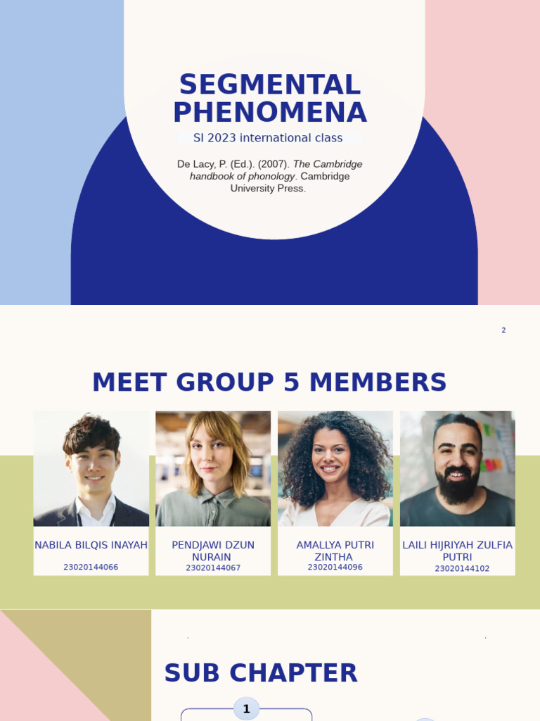 Segmental Phenomena | PDF