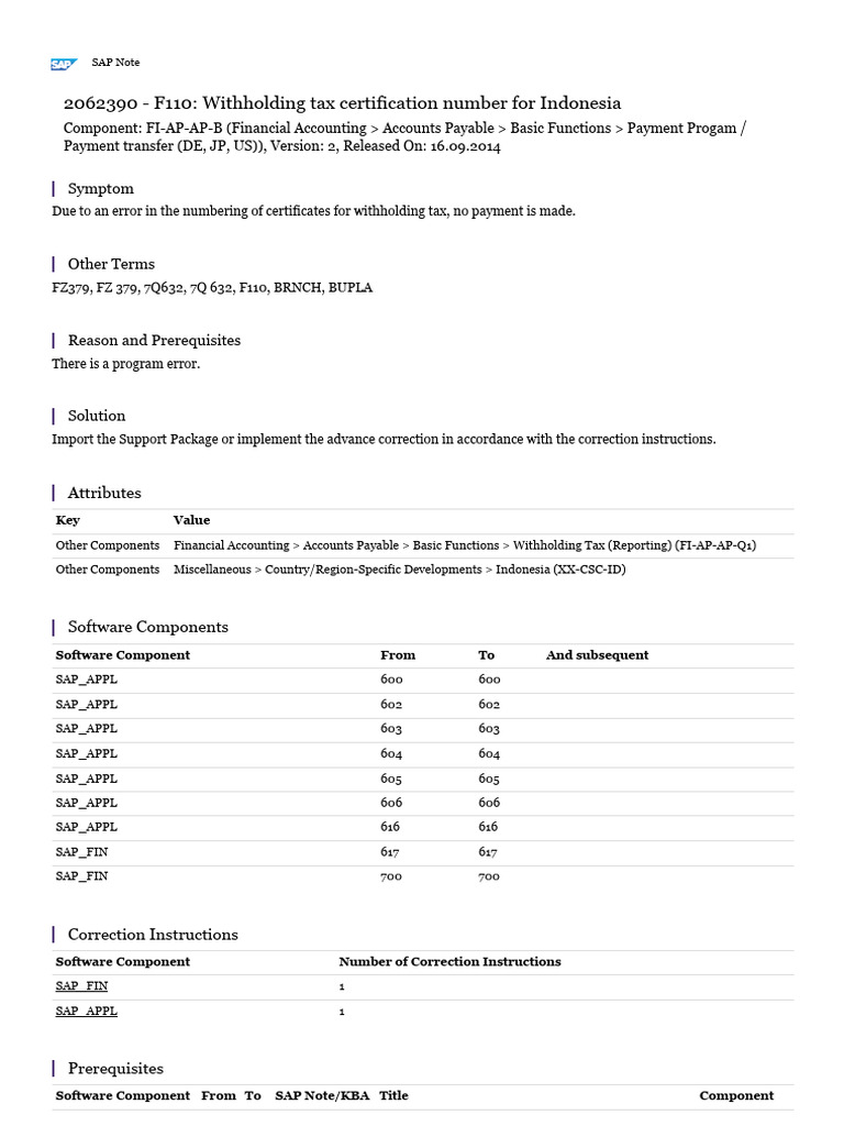 F110: Withholding Tax Certification Number For Indonesia | PDF
