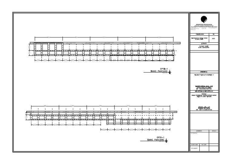 Opsi Titik Pancang PC - Sawit | PDF