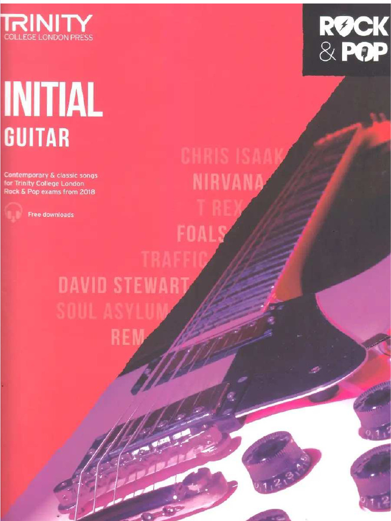 Trinity Rock Pop Guitar Initial 2018 | PDF