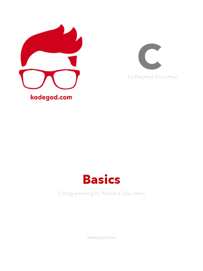 Slides For C Programming - 101 Programs To Build Your Programming Logic | PDF