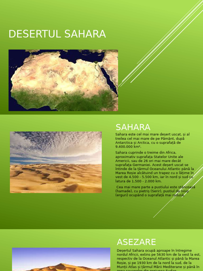 Desertul Sahara | PDF