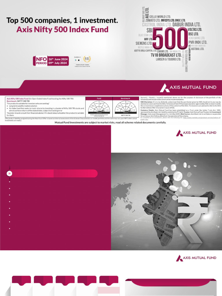 Axis Nifty 500 Index Fund - NFO | PDF