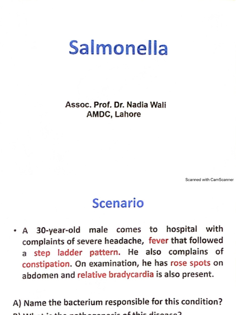 Salmonella | PDF