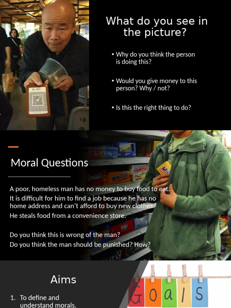 Lesson 12 - Morals | PDF