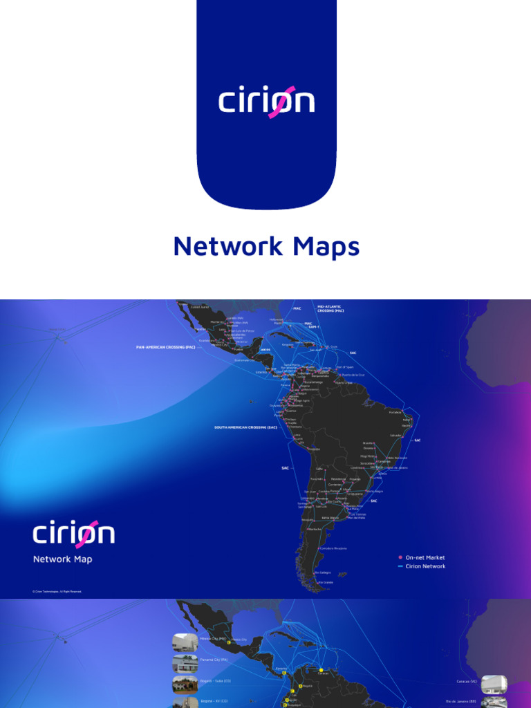 Cirion Network DC Maps Esp Lite | PDF