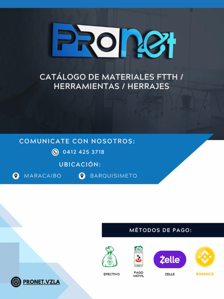 Catalogo Pronet Actualizado | PDF