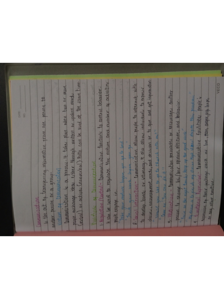 Oral Communication Notes Grade 11 | PDF