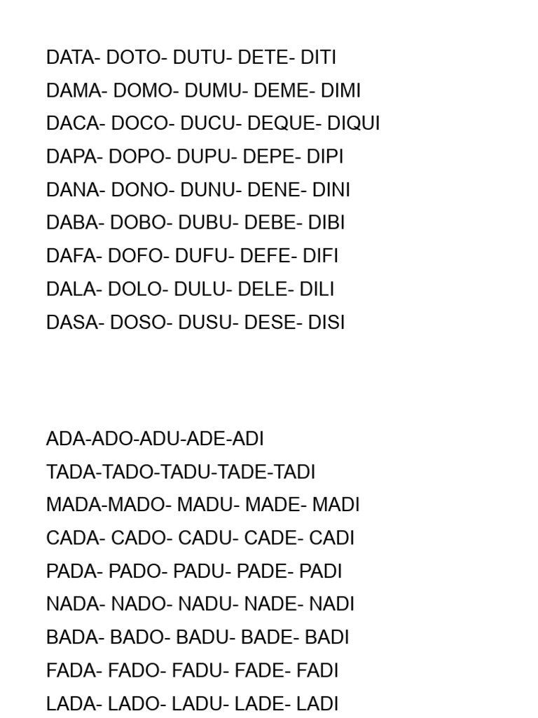 Data Doto Dutu Dete Diti | PDF