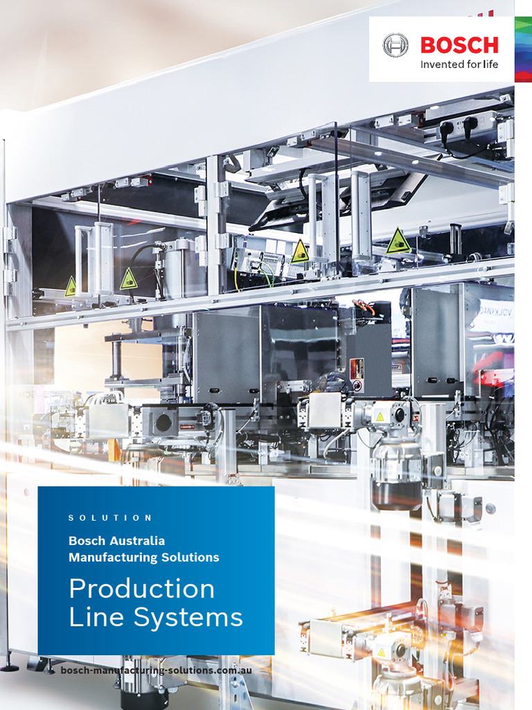 Bosch Production Line System | PDF