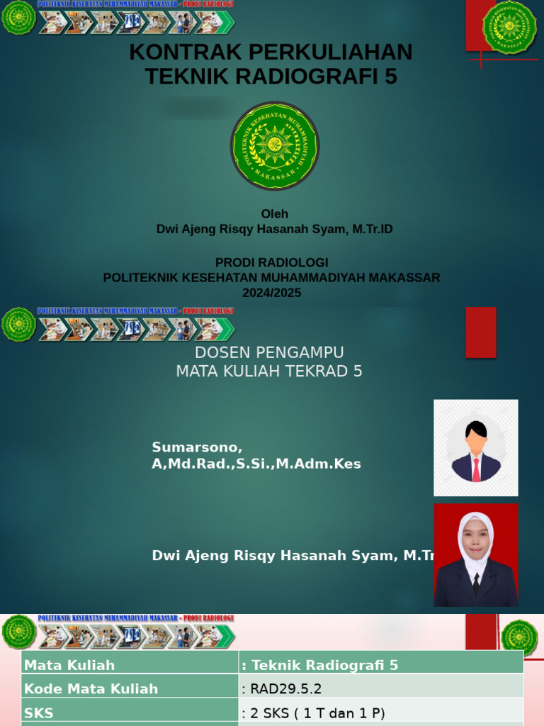 TM 1-Kontrak Perkuliahan Tekrad 5 - 2024 | PDF