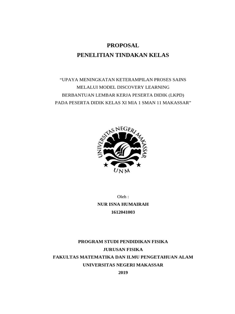 PTK - Nur Isna Humairah - 1612041003 - Pendidikan Fisika A | PDF