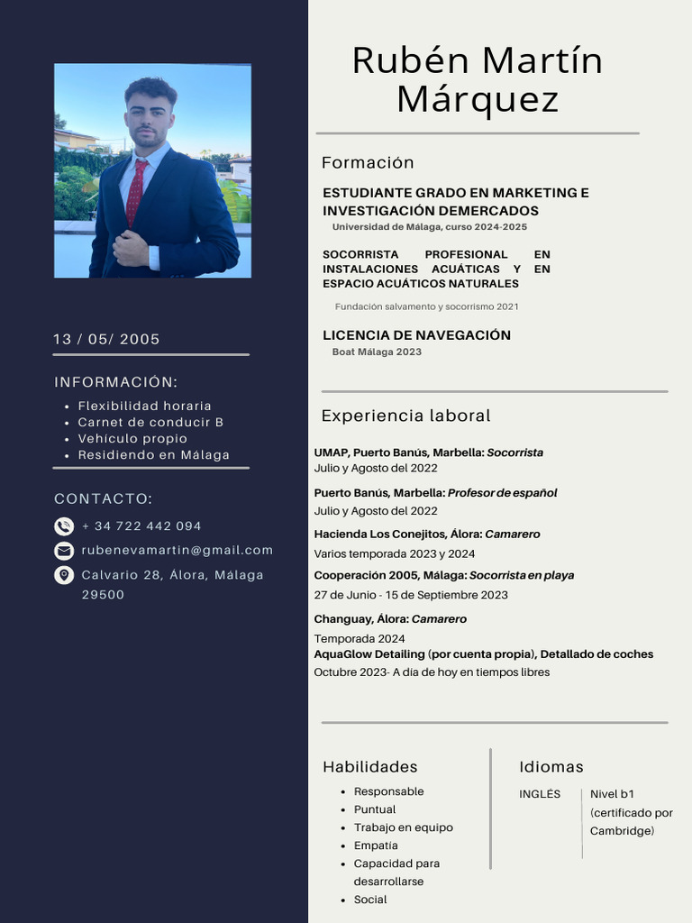 Currículum Ruben | PDF