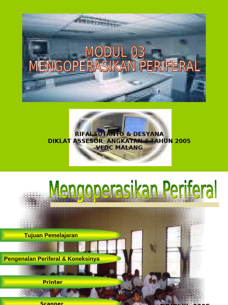 Presentasi Modul 31 | PDF