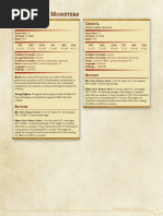 Curse of Strahd Monster Stat Blocks | PDF