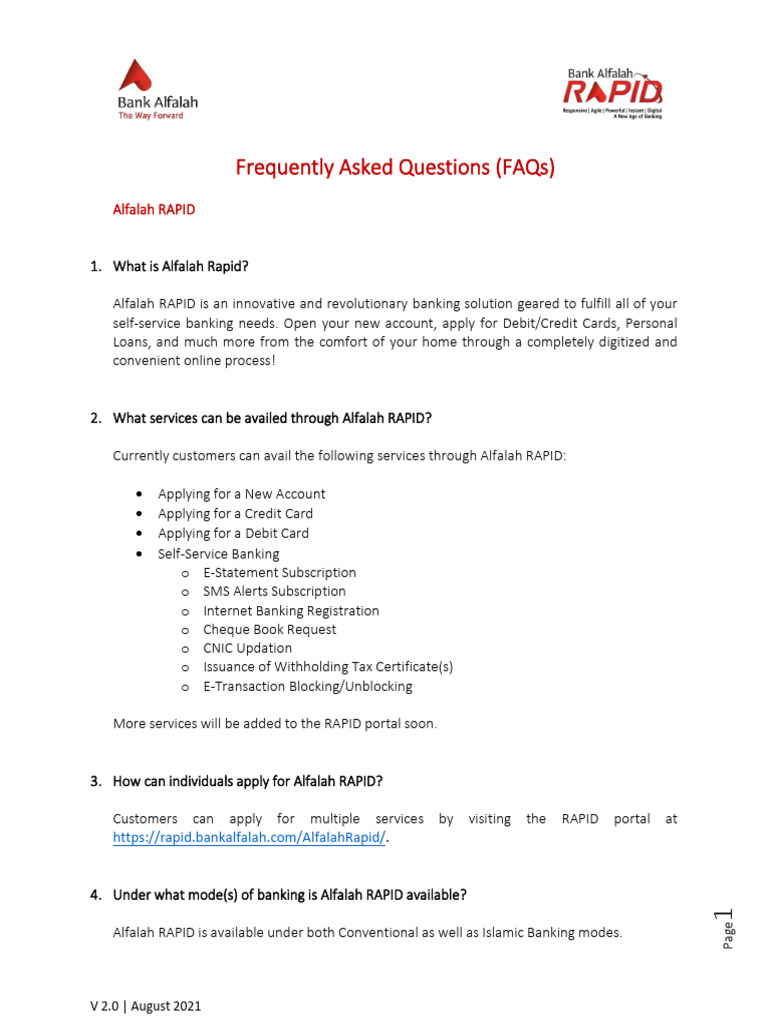 02 FAQs Conventional V2 02082021 | PDF