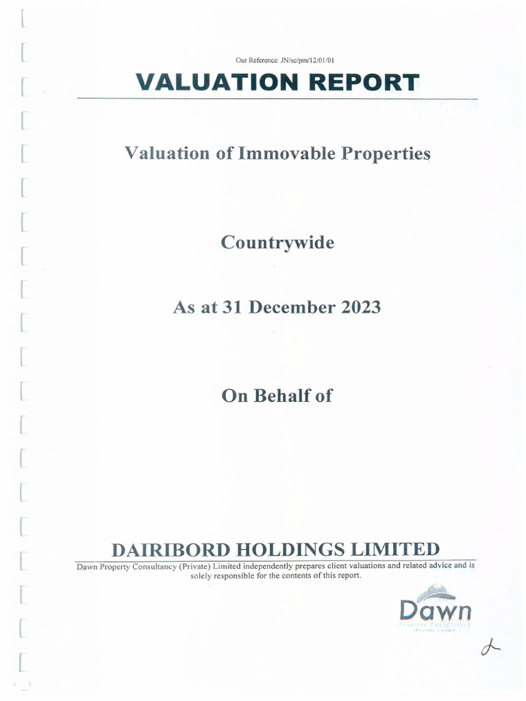 Valuation Report | PDF