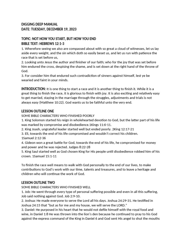 Digging Deep Manual 19122023 | PDF