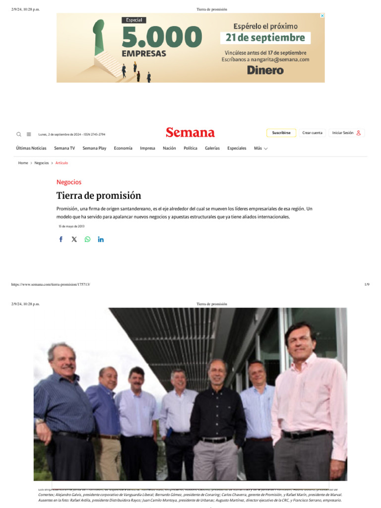 Tierra de Promisión | PDF