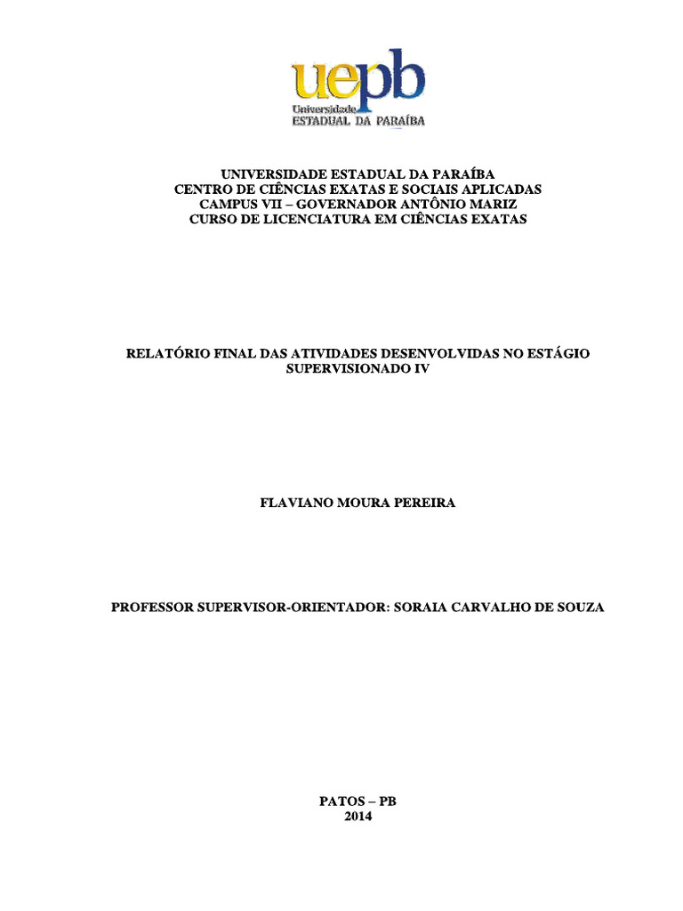 PDF - Flaviano Moura Pereira TCC Uepb | PDF