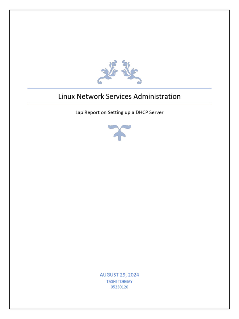 Isc Dhcp Server Configuration Pdf