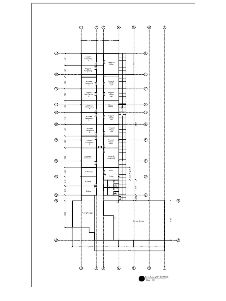 Denah PPT Dwii | PDF