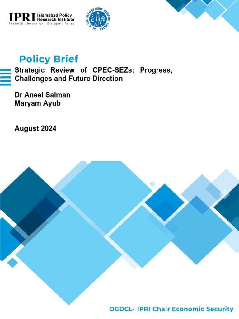 CPEC SEZs 02 09 2024 | PDF