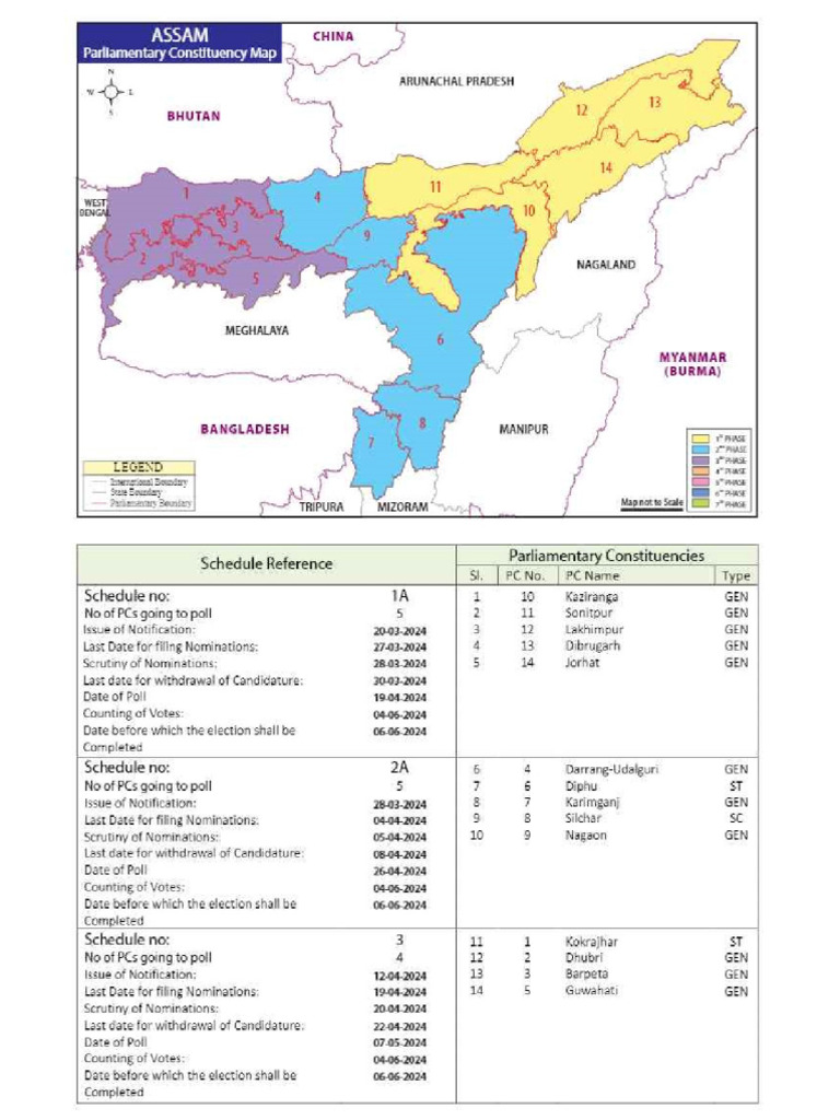 Election Schedule - 2024 | PDF
