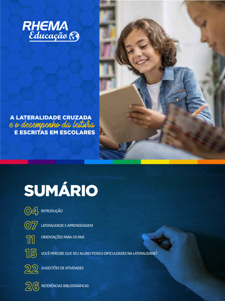 231 e Book A Lateralidade Cruzada e o Desempenho Da Leitura e Escrita | PDF