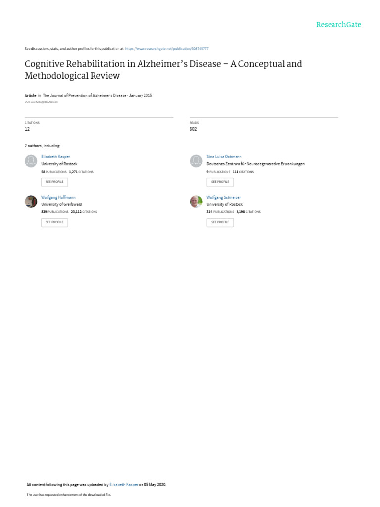 KASPER Review 2015 | PDF