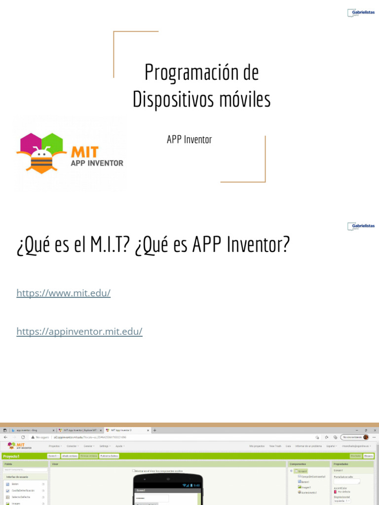 Introducción a App Inventor | PDF