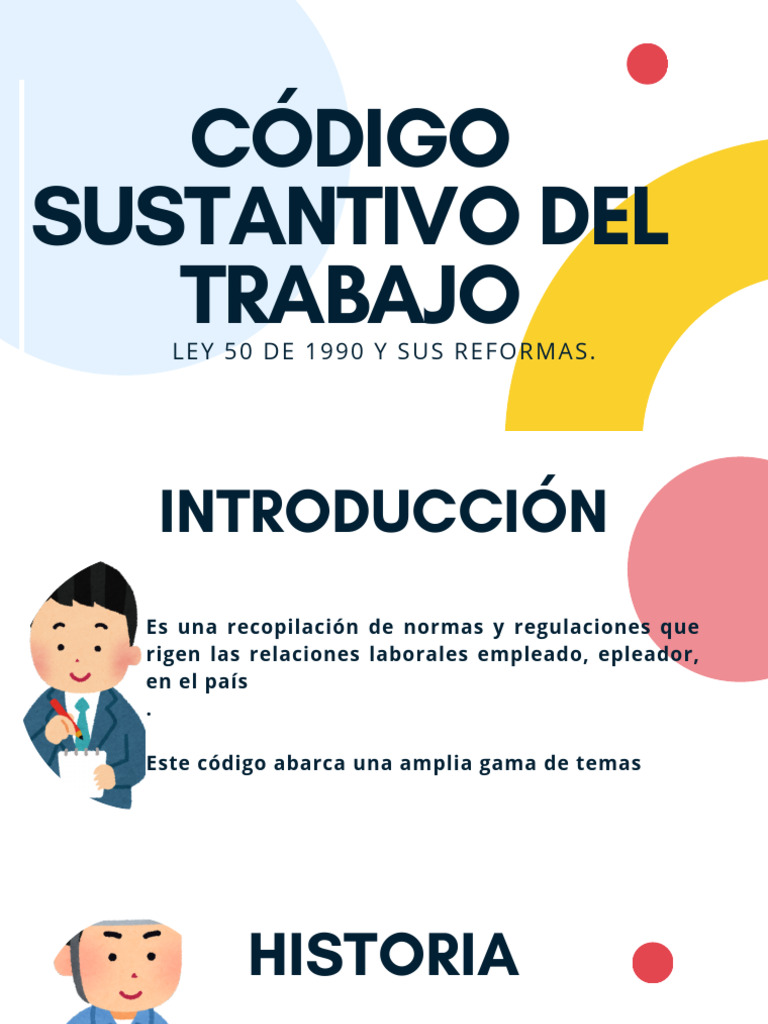 Código Sustantivo Del Trabajo | PDF