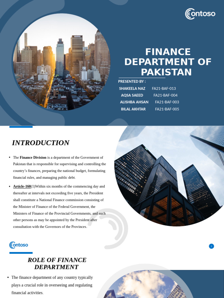 Finance Department | PDF