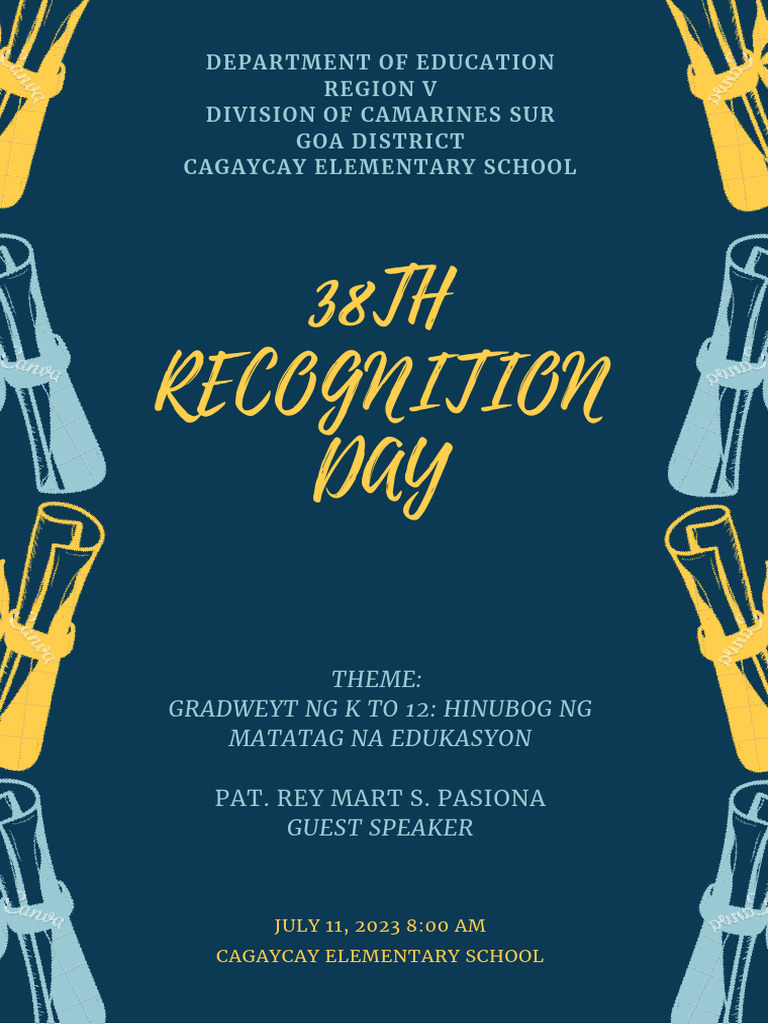 Blue-and-Yellow-Illustrated-Graduation-Program-1 | PDF