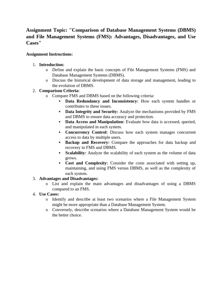 DBMS Assignment 1 | PDF