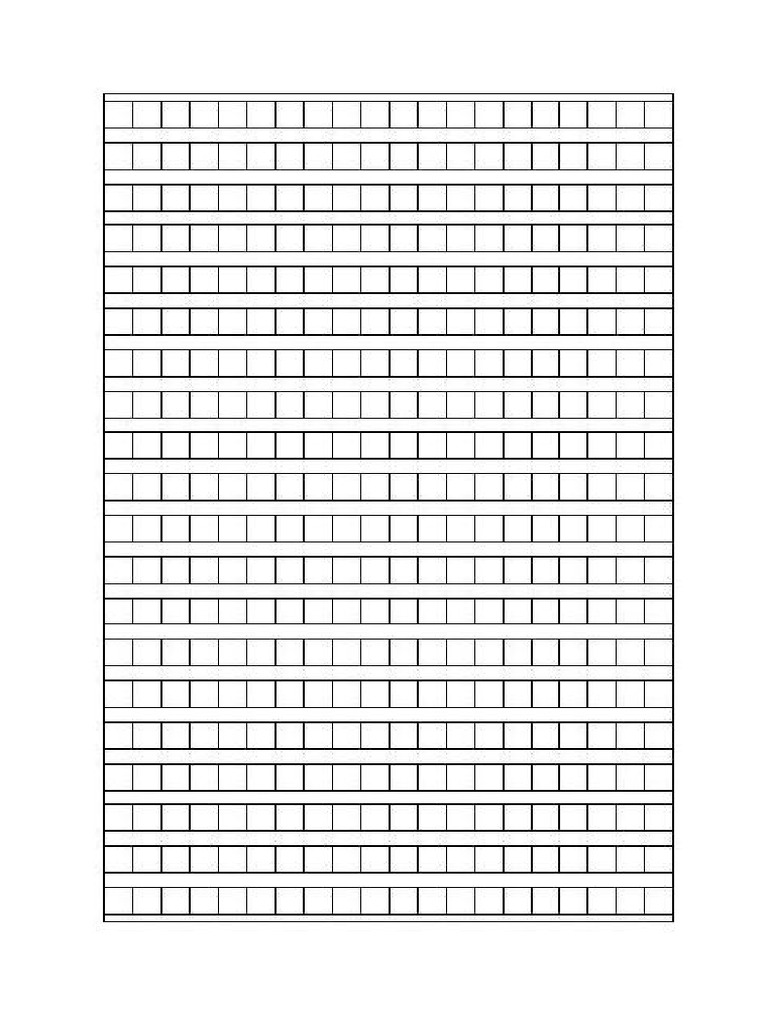Giấy viết sakubun (Genkoyoshi) | PDF