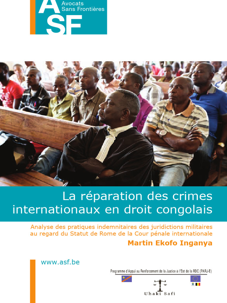 ASF RDC R - parationCrimesInternat 201509 | PDF