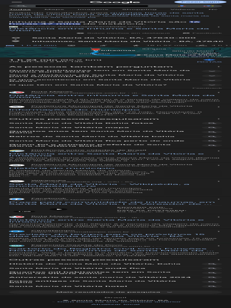 Quantas Horas de Santa Maria Da Vitoria Bahia Ate Iaumas Ba - Pesquisa Google | PDF