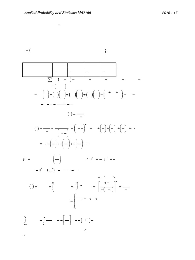 Applied Statistics | PDF