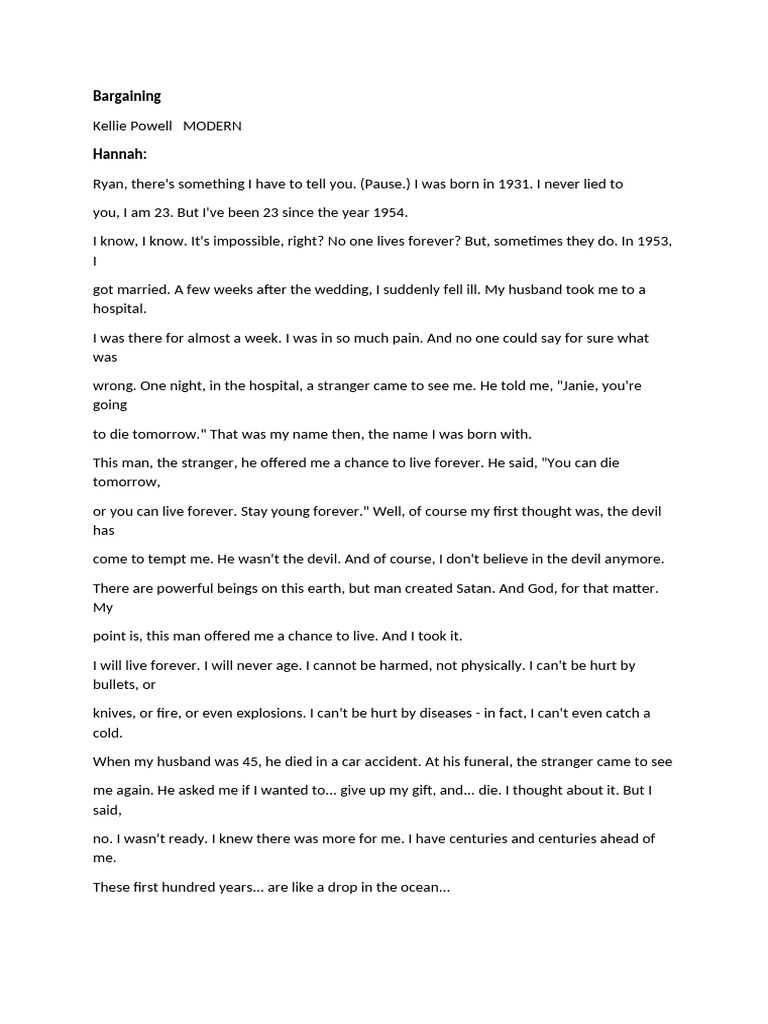 Female Monologues | PDF