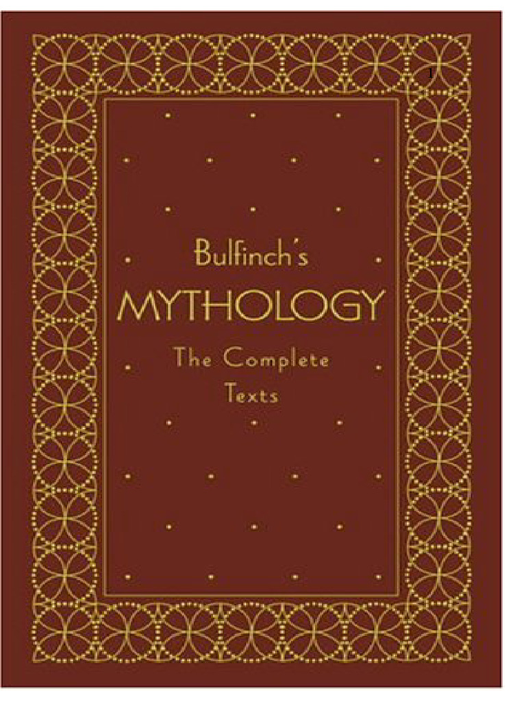 Bulfinchs' Mythology | PDF