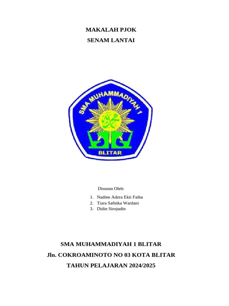 Makalah Pjok | PDF