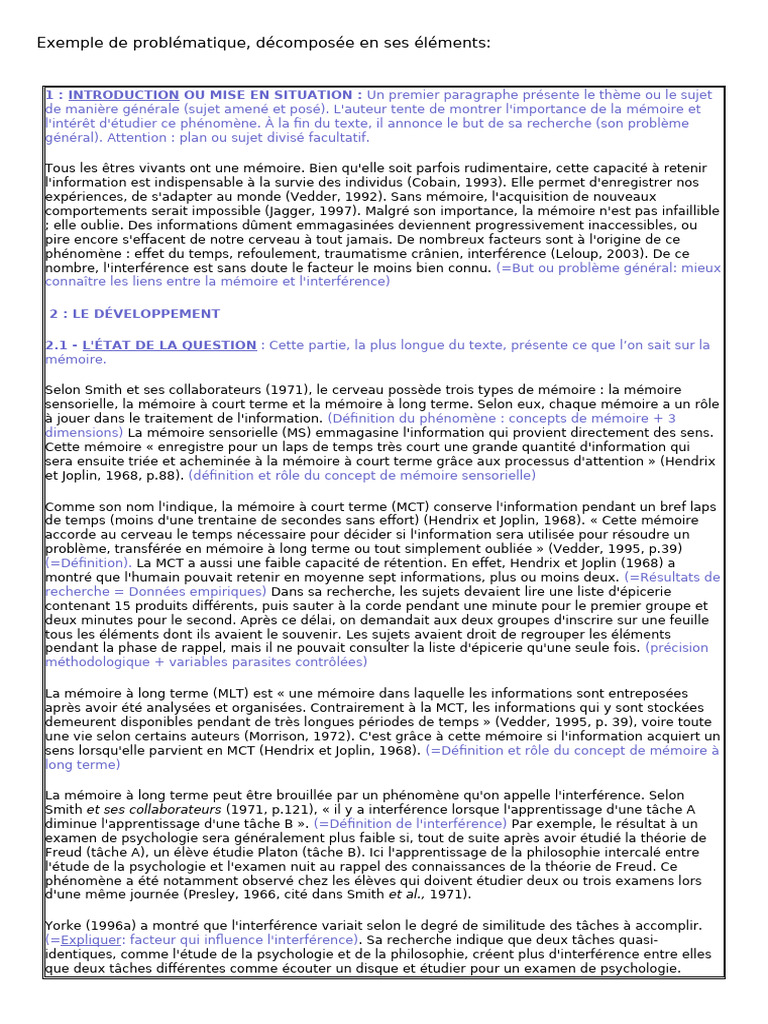 Exemple de Problématique | PDF