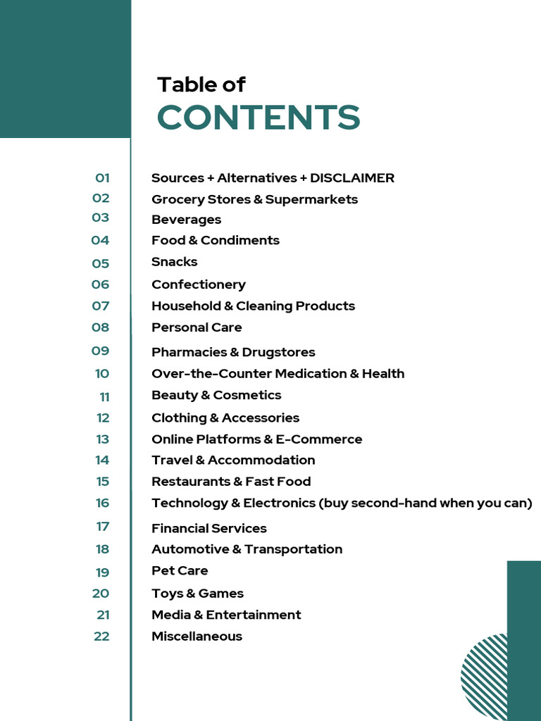 Bouycot Guide 2 | PDF