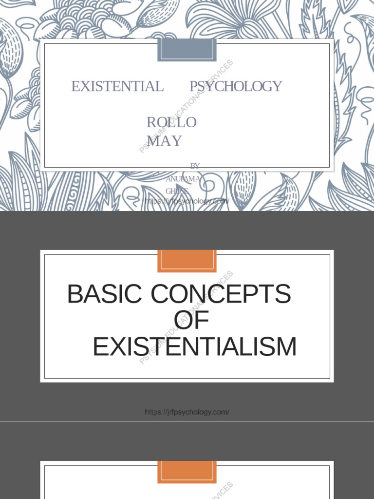 Existential Rollo May | PDF