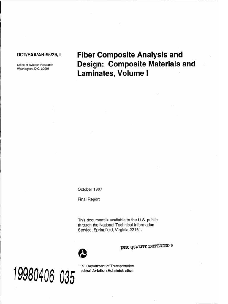 Fiber Composite Analysis and Design Composite Materials & Laminates ... Fiber Composite Analysis and Design Composite Materials & Laminates ...