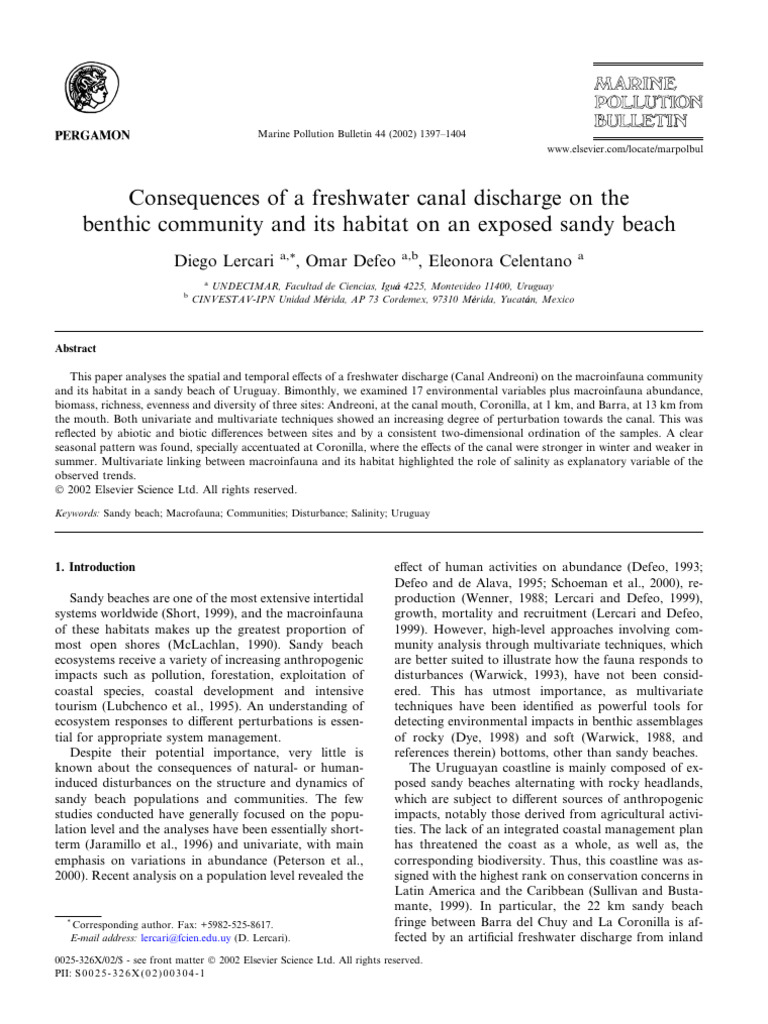 Lercari Et Al 2002 | PDF