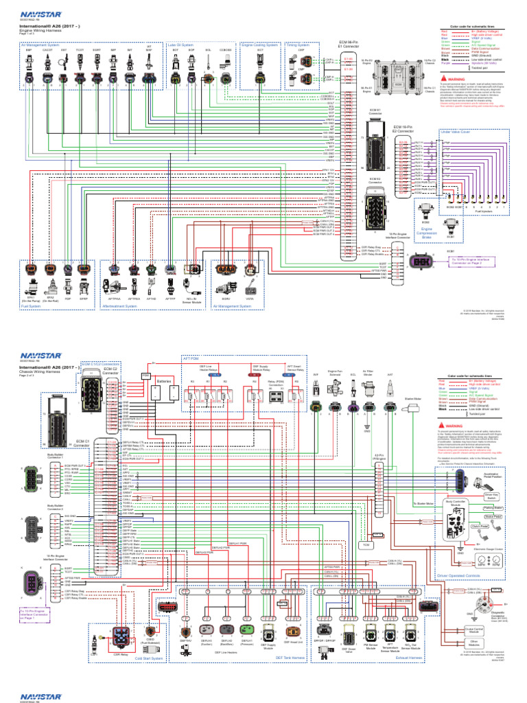 International® A26 (2017 - ) : Air Management System Engine Cooling ...
