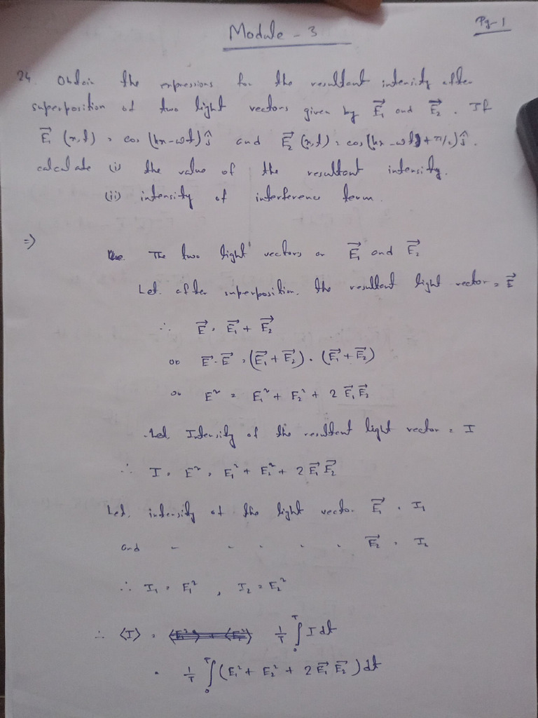 Physics_Module_3_solution | PDF