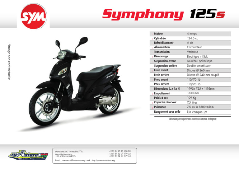 SYM Symphony 125 S | PDF